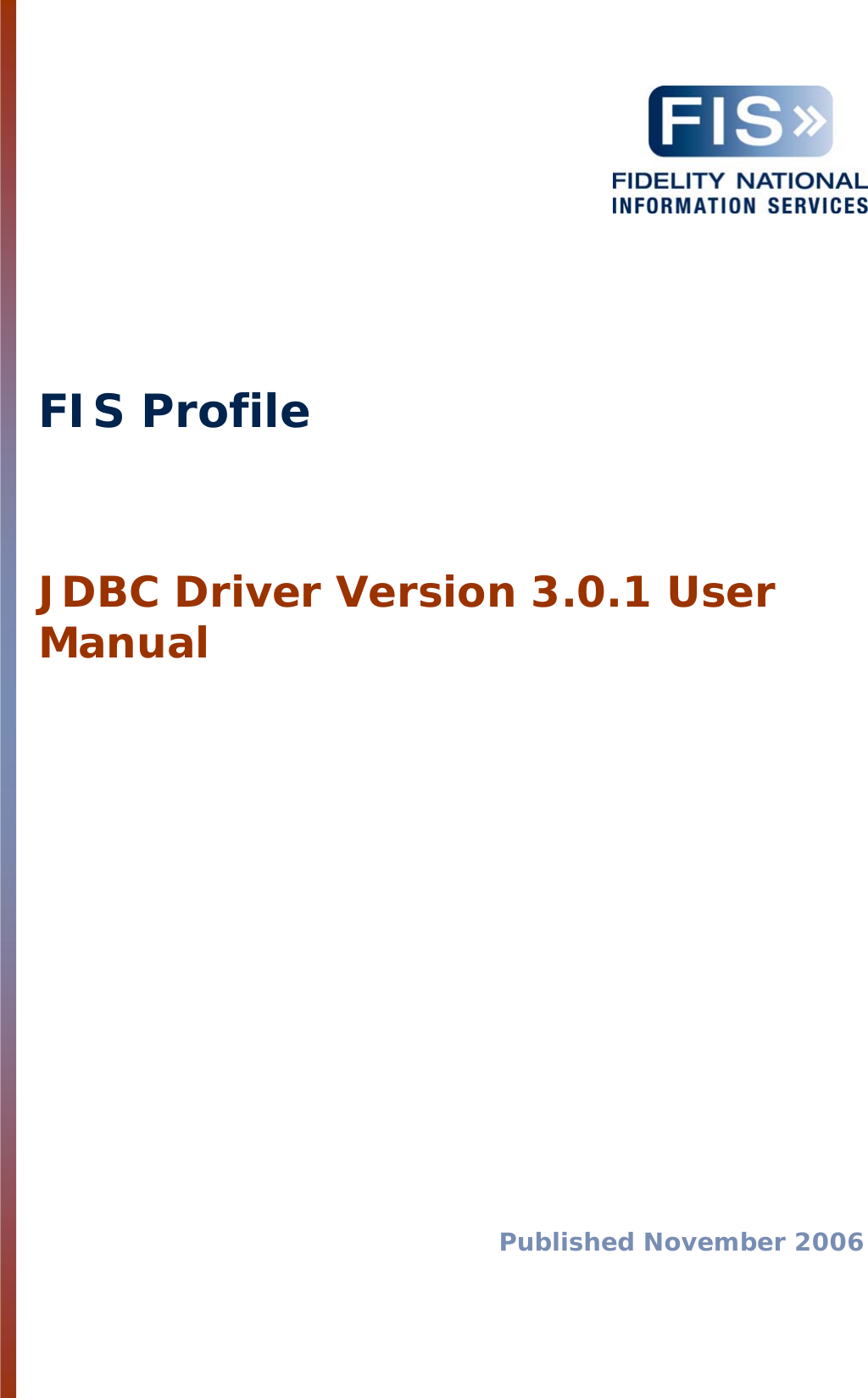 Jdbc Driver User Manual V3