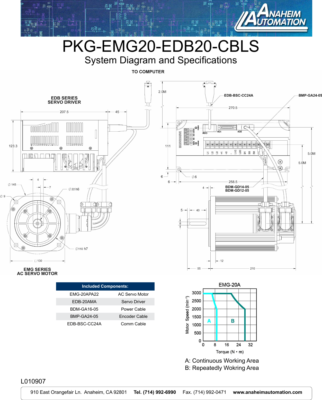 AA Version EDB Series Users Manual V.2.0 L010907 PKG EMG20 EDB20 CBLS ...