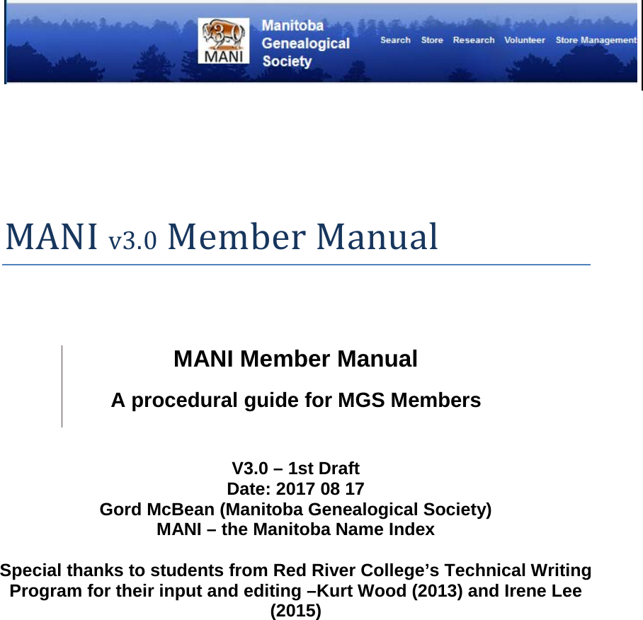MANI Member Manual V3 0 1