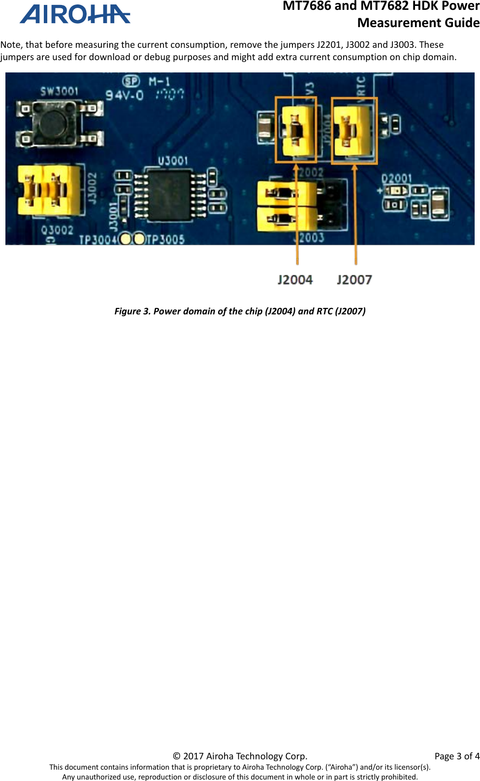 MT7686 And MT7682 HDK Power Measurement Guide