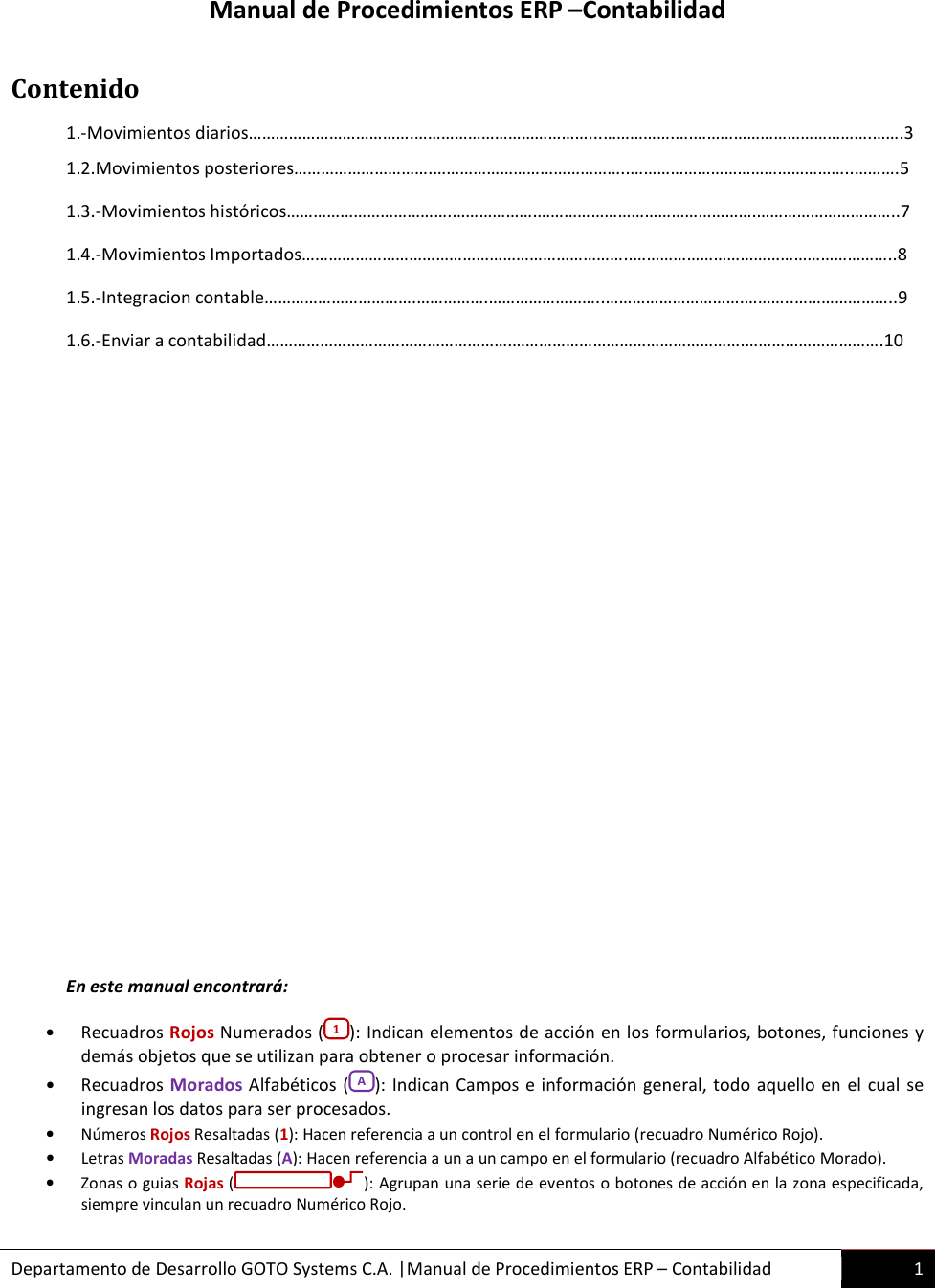 Manual De Procedimientos ERP Contabilidad 2012