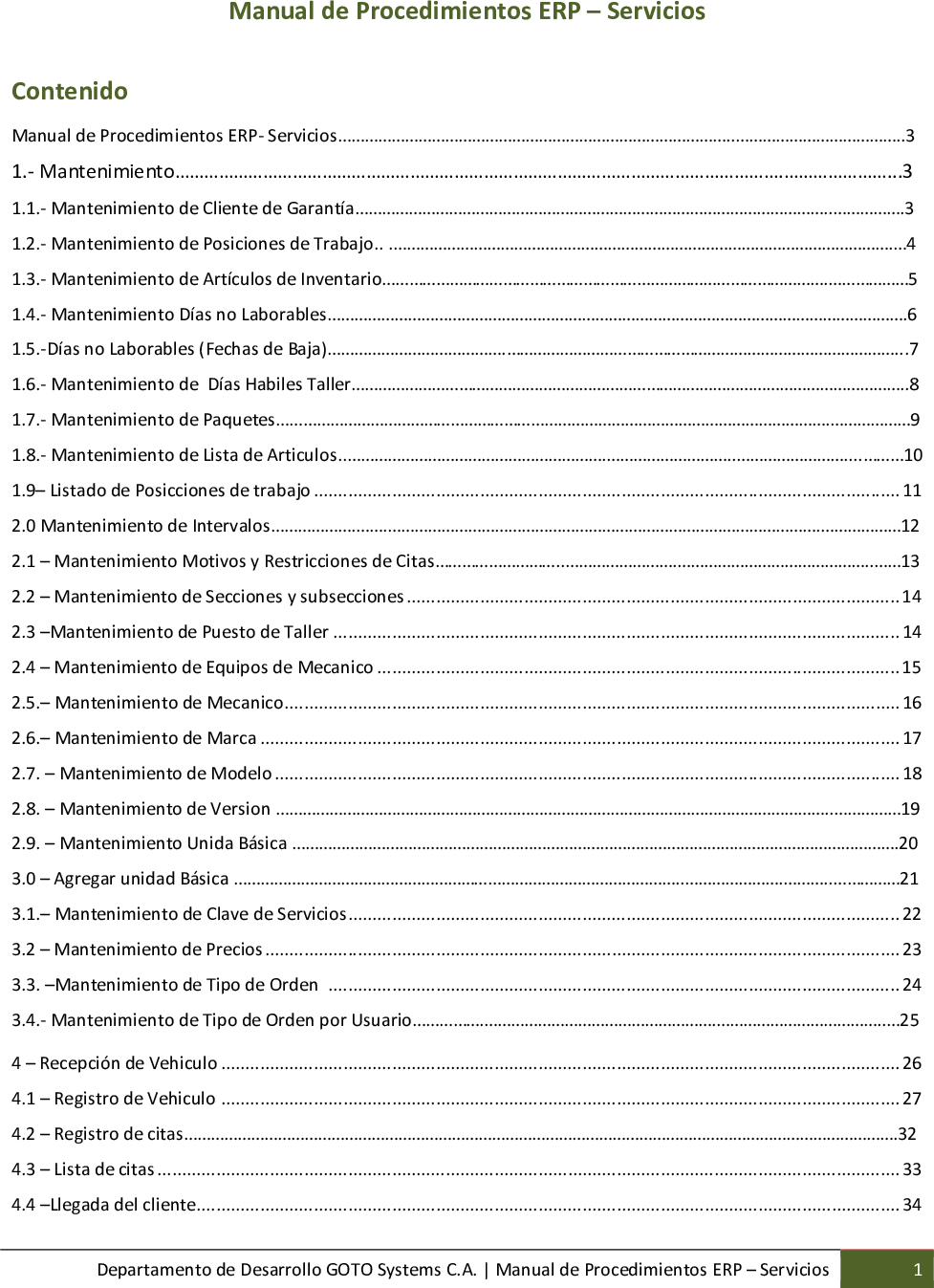 Manual De Procedimientos ERP servicios_REV07_TOT_2012 servicios REV07 TOT 2012