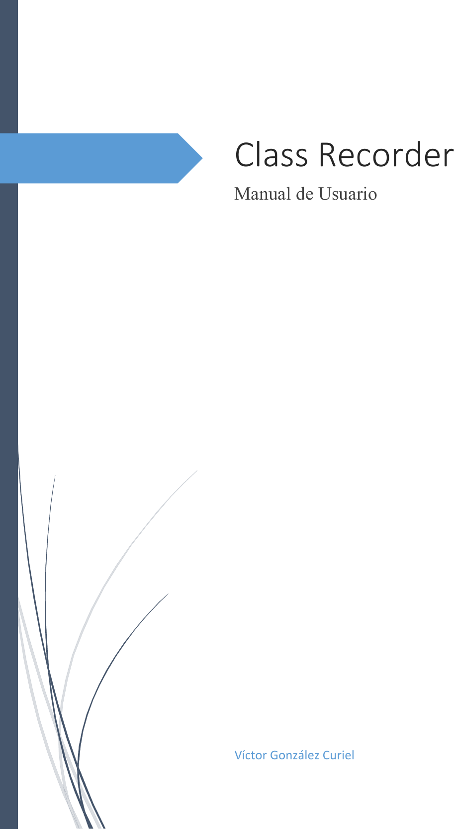 Class Recorder Manual De Usuario