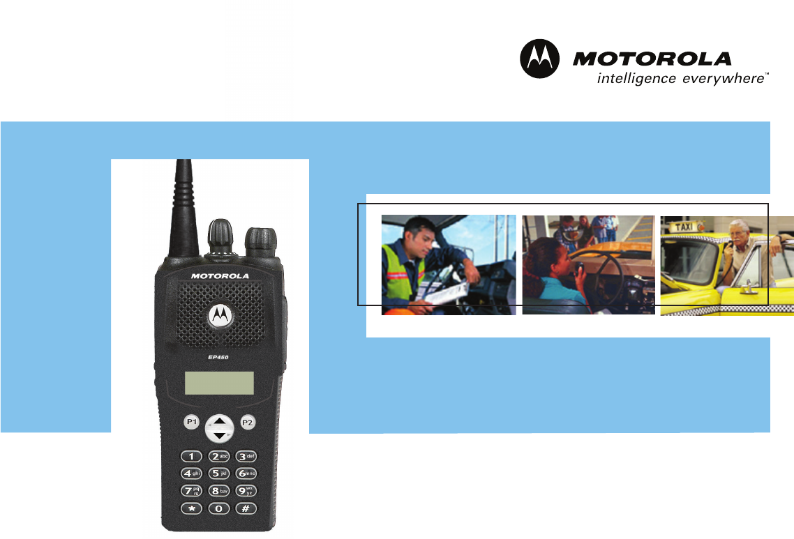 English Manual Motorola EP450 esp