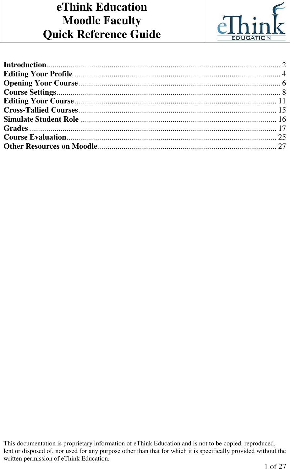 Moodle User Manual V2