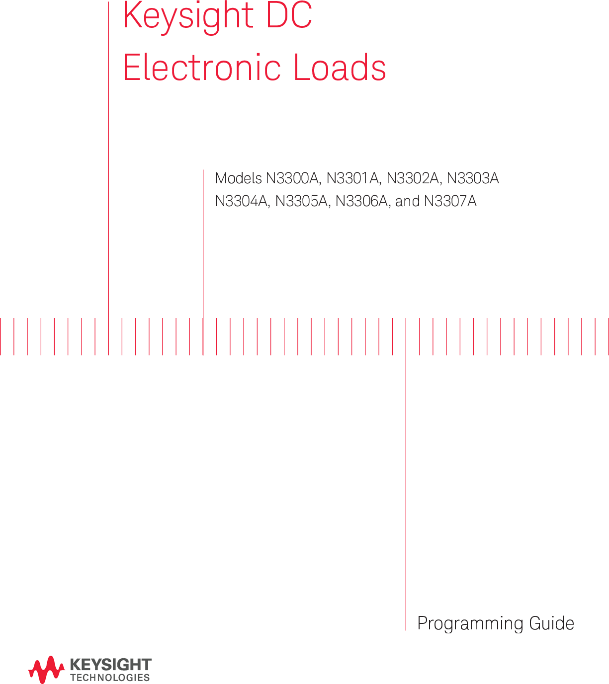 5964 8198 N3300A N3307A DC Electronic Loads Programming Guide