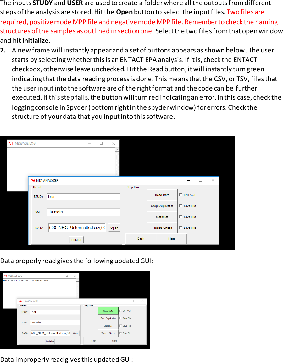 NTA Analyzer User Guide Version 3