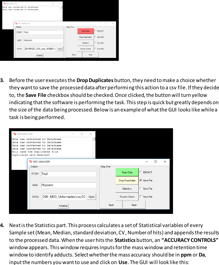 NTA Analyzer User Guide Version 3