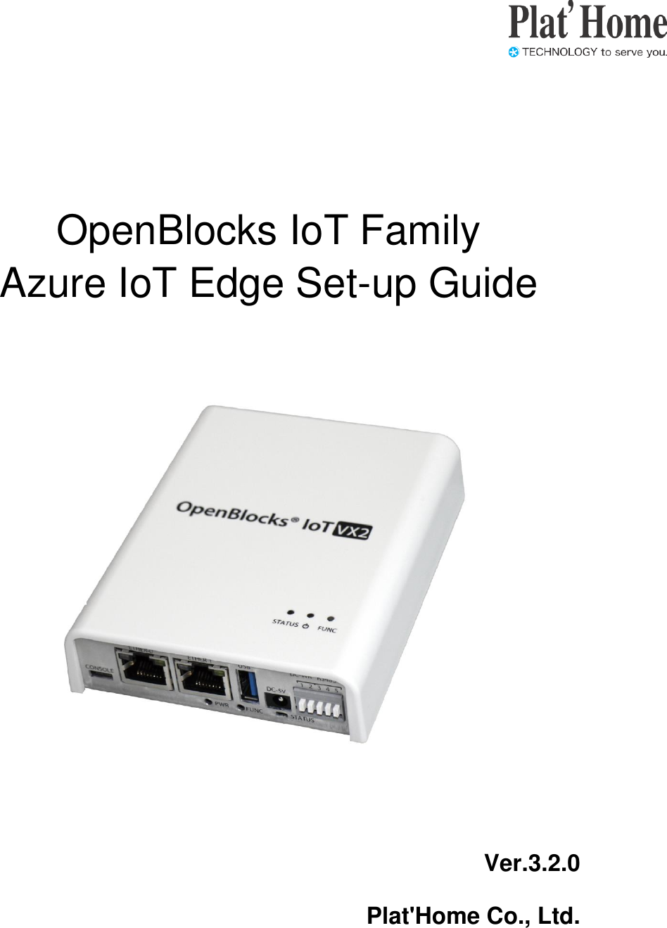 OpenBlocks_iot_IoTEdge_Guide Open Blocks Io TEdge Guide V3.2.0 Eng 20180918