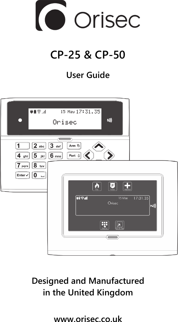 INS023 CP 25 & 50 User Guide MP 2017_02_23x Orisec