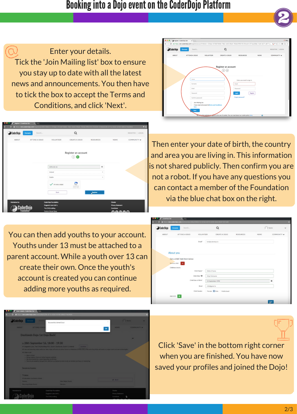 To Book A Space At Your Local Dojo, Scroll Down On The Attend Dojo Page ...