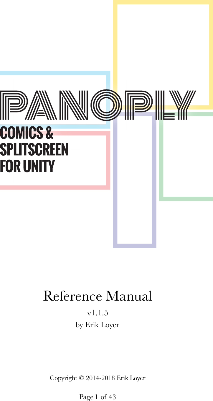 Panoply Manual