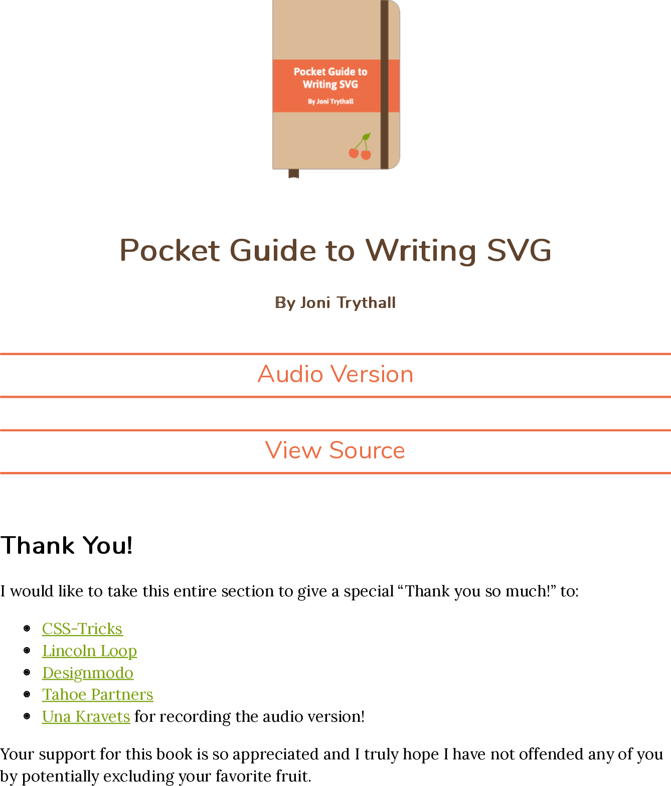 Pocket Guide To Writing SVG