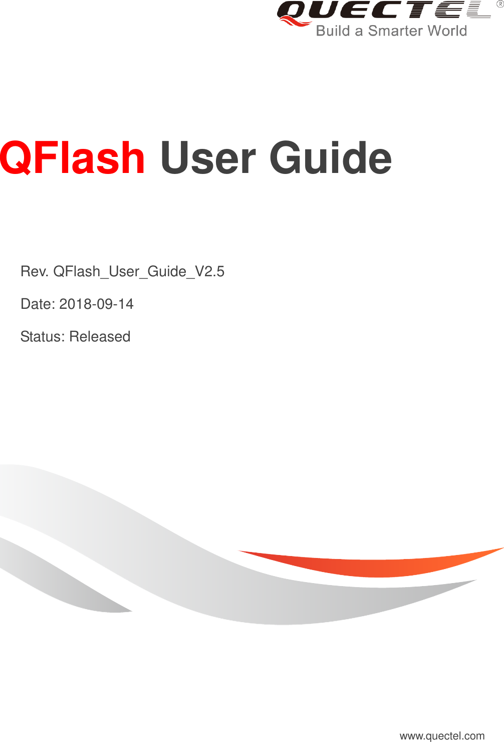 Quectel QFlash User Guide V2.5