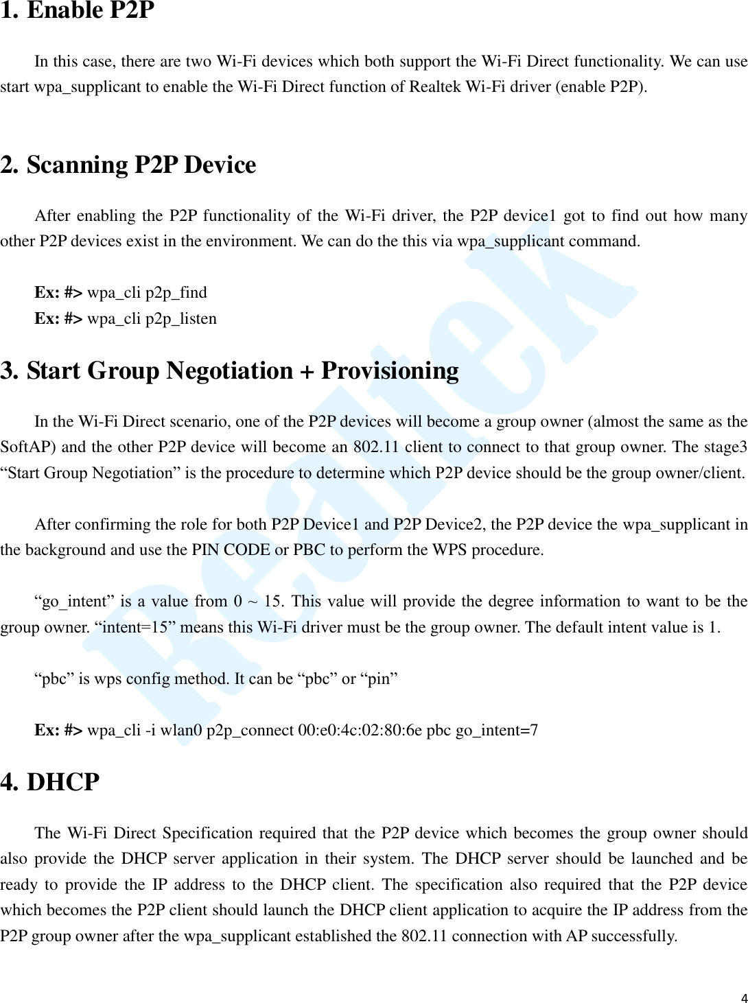 Quick Start Guide For Wpa Supplicant Wi Fi P2P