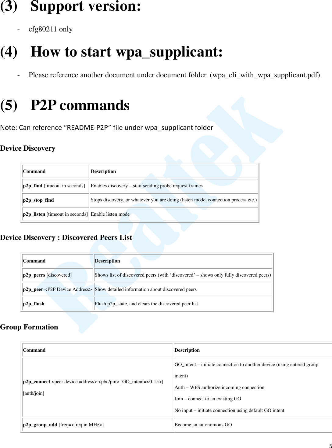 Quick Start Guide For Wpa Supplicant Wi Fi P2P