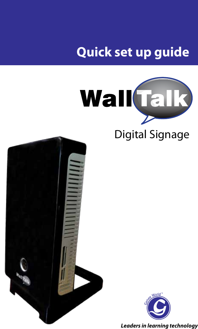 Quick start guide Wall Talk