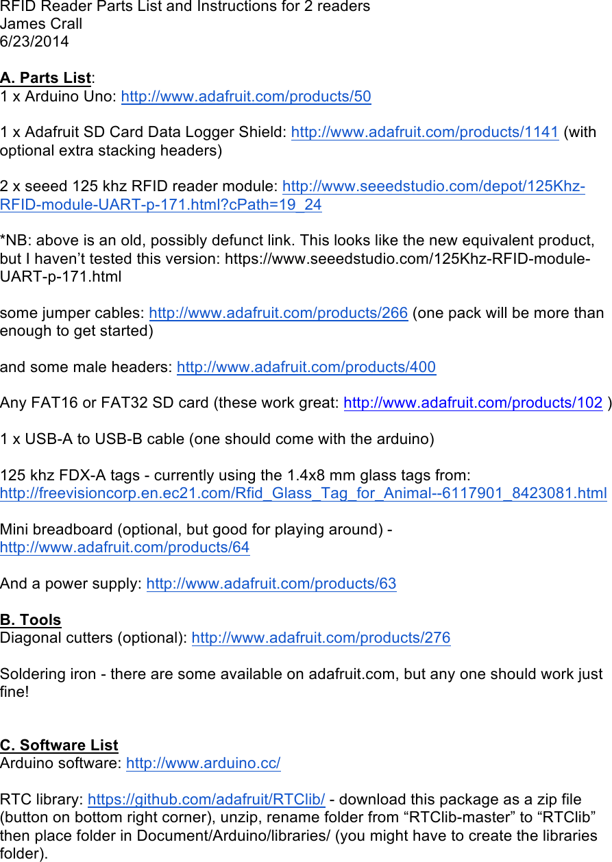 RFID Instructions 2readers