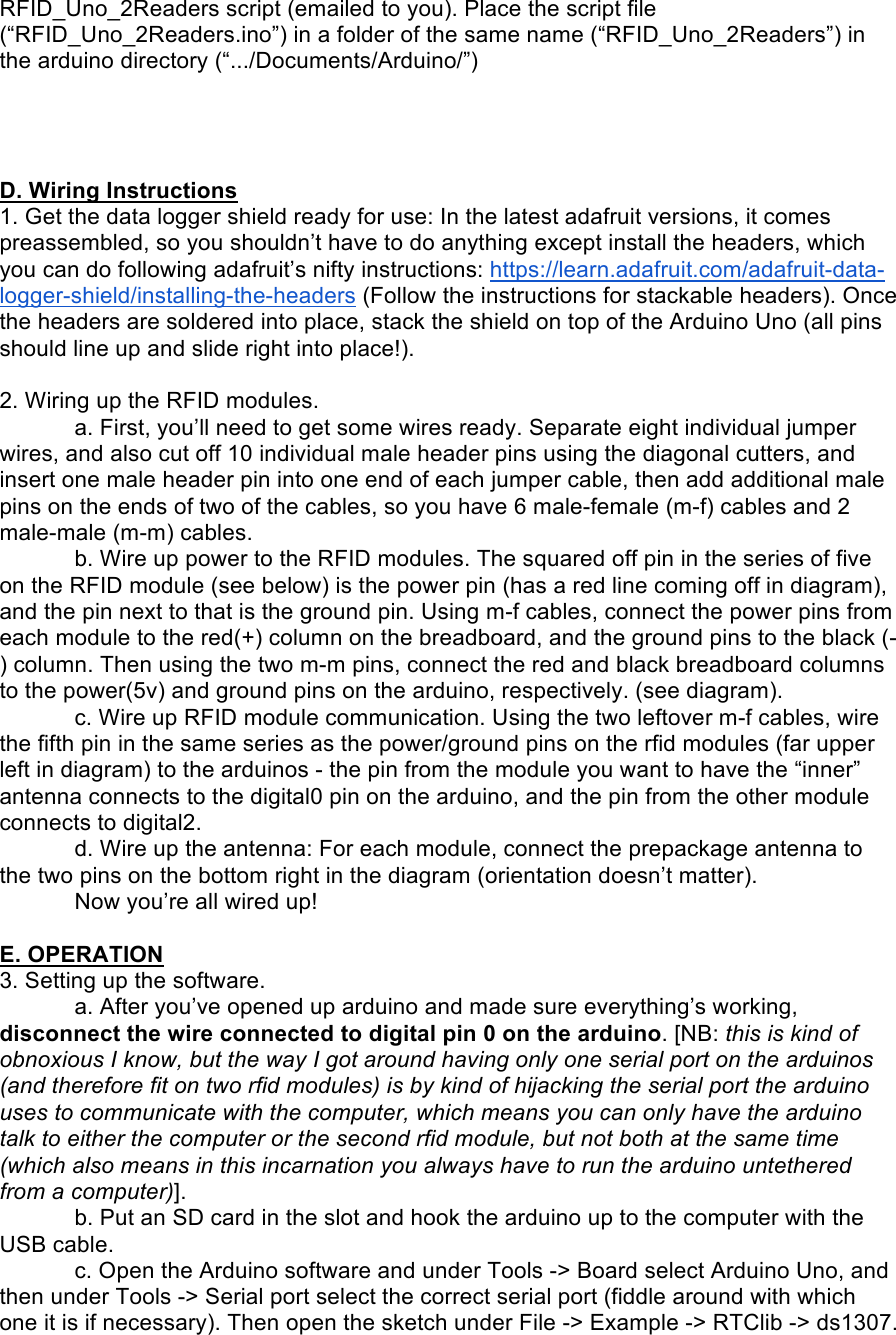 RFID Instructions 2readers