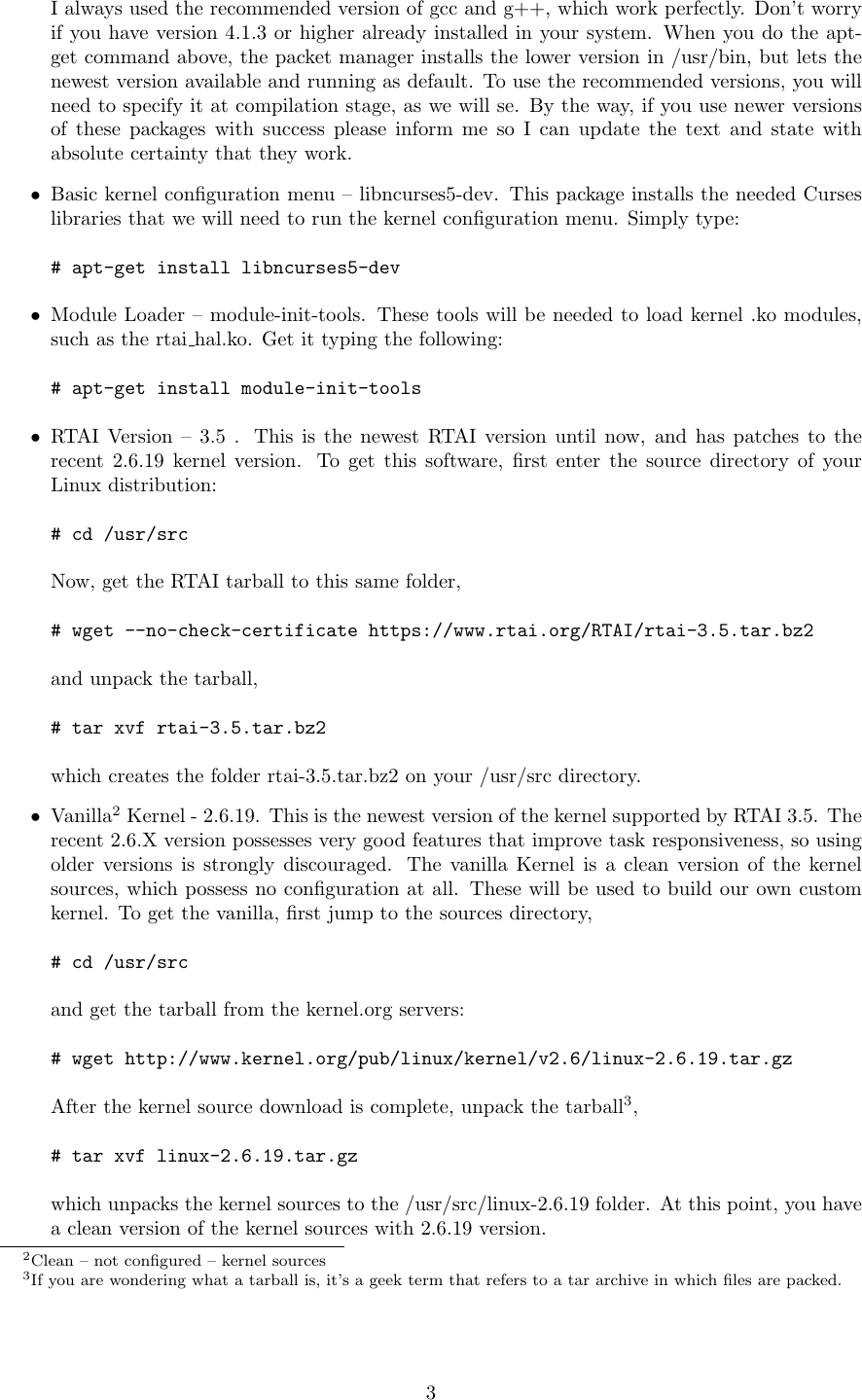 RTAI Installation Guide