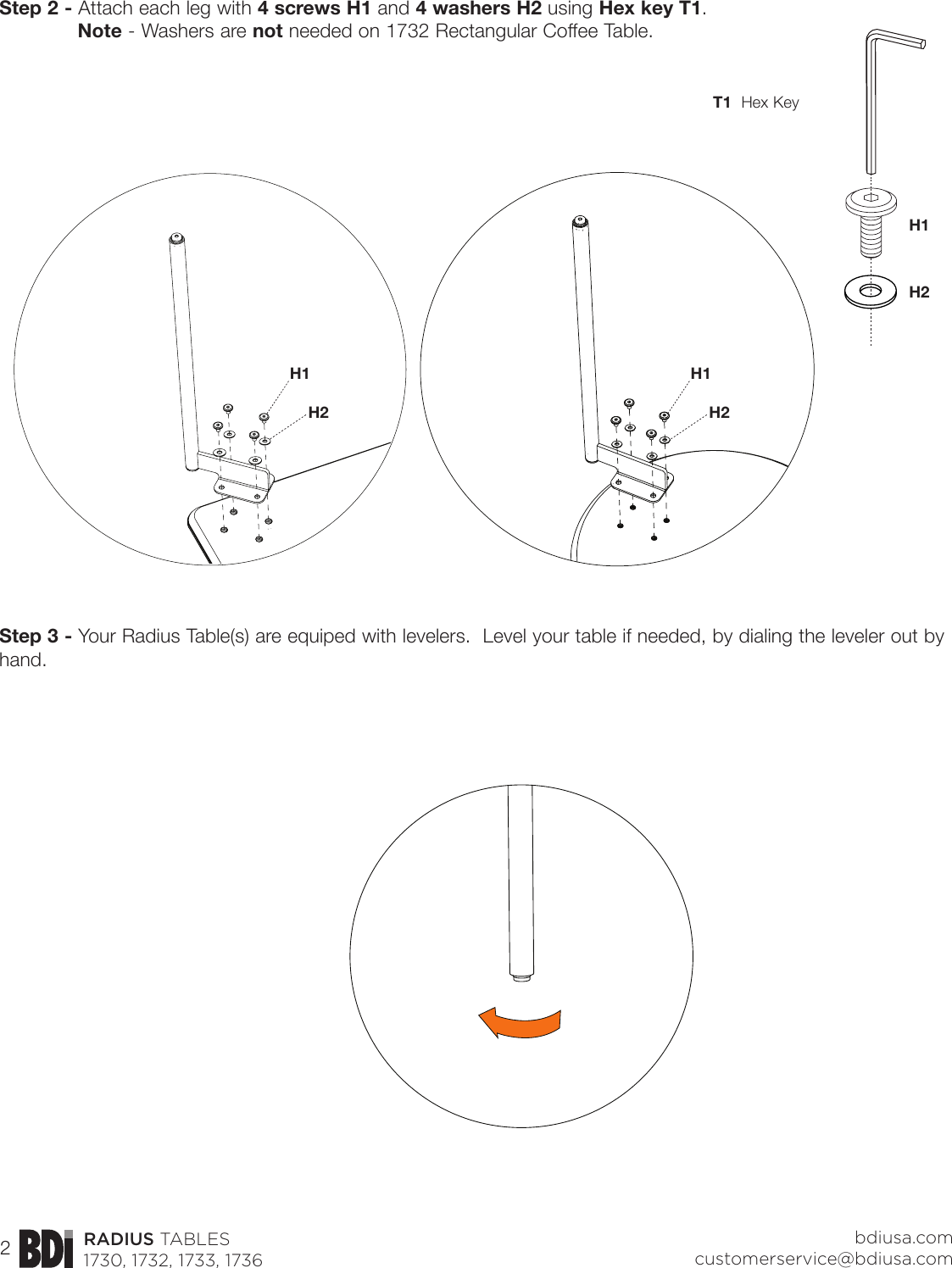 Radius Tables Bdi Assembly Instructions 03282018v2