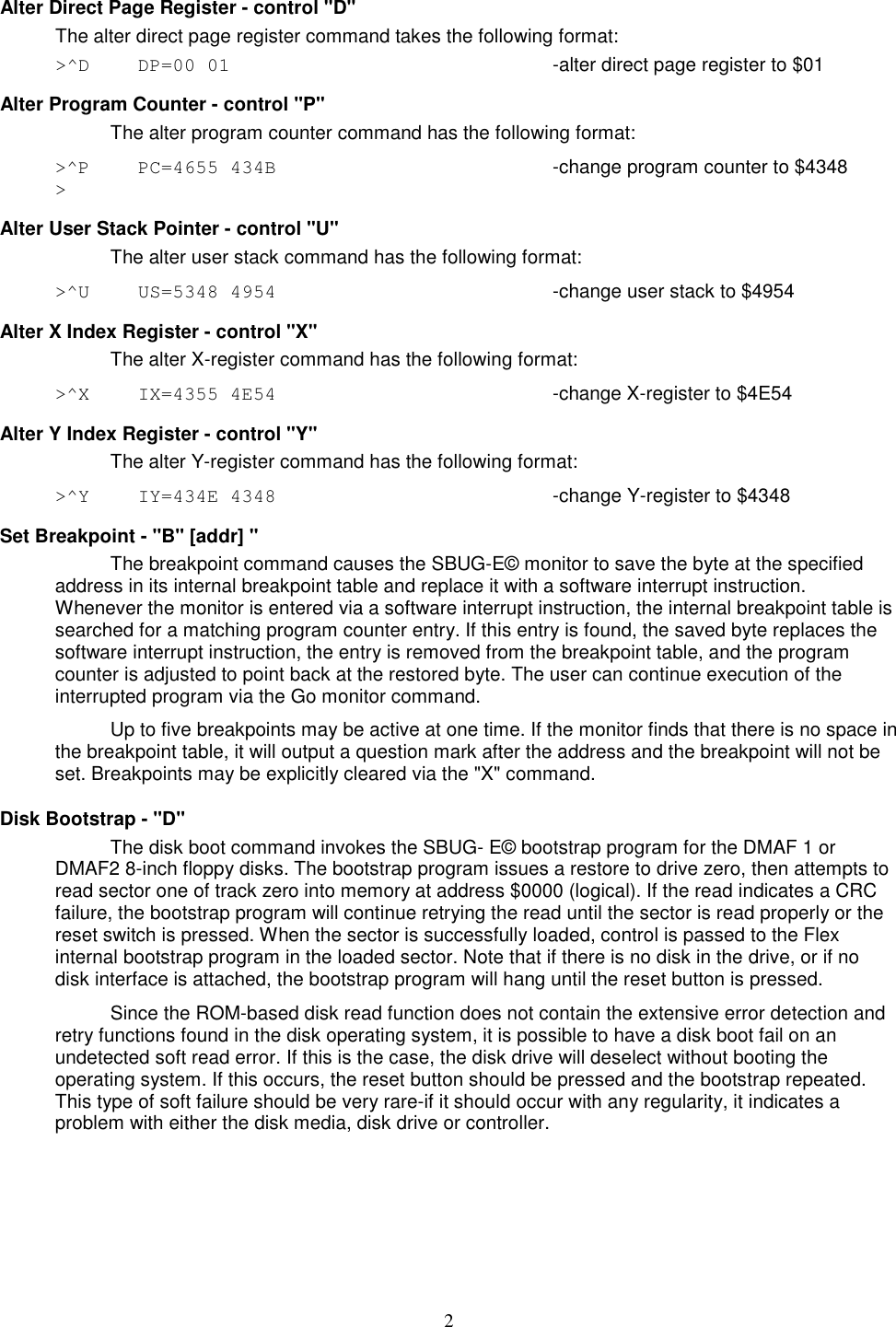 6809 programming manual