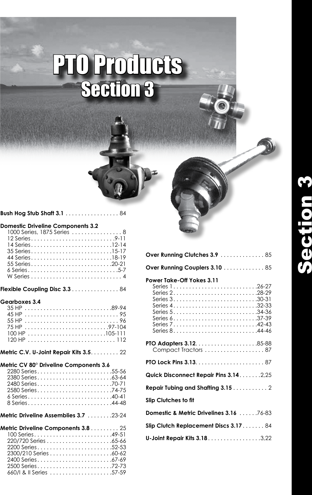 !! SEC 3 PTO Products