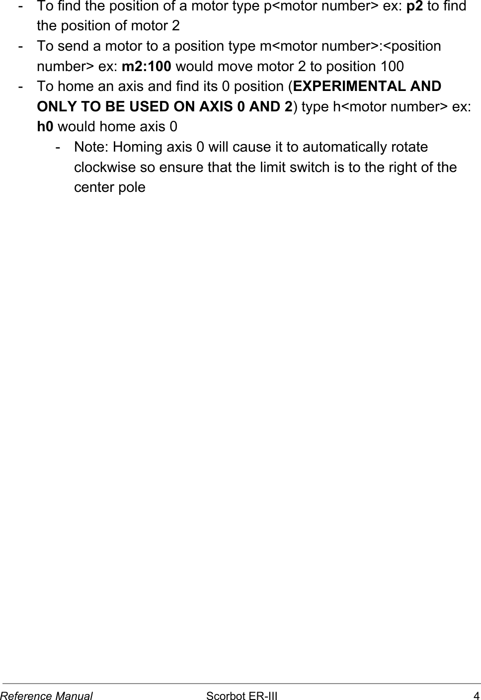 Scorbot ER III Manual