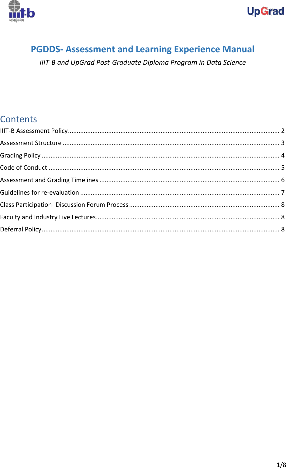 Student+Assessment+And+Learning+Experience+Manual DS+C8