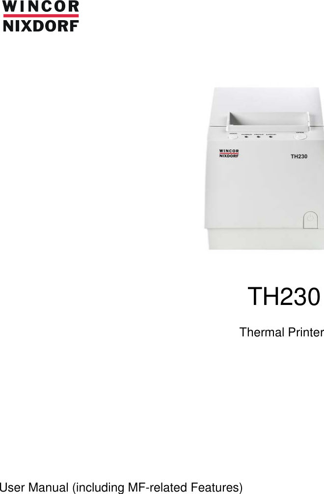 TH230 MF Operating Manual English