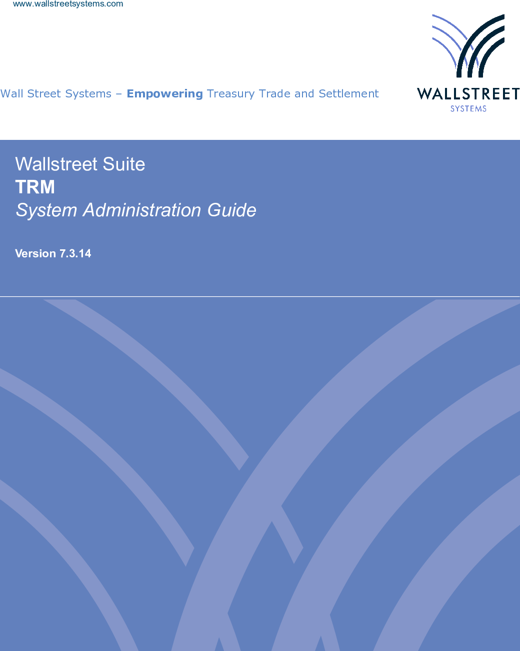 TRM System Admin Guide