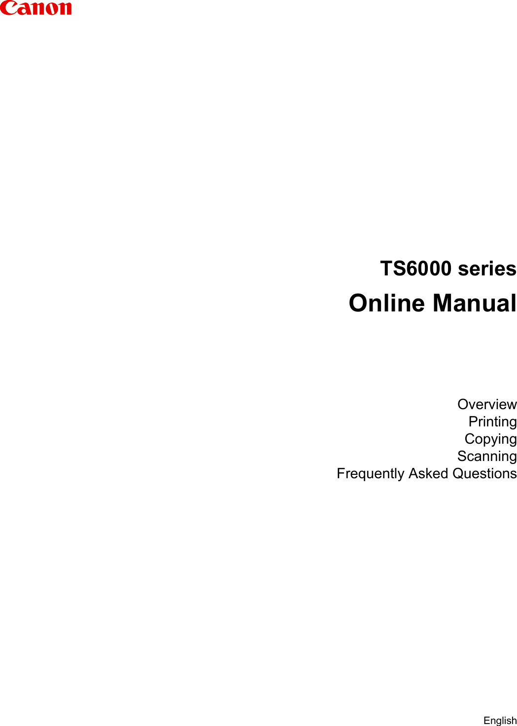 TS6000 Series Online Manual TS6000ser Mac EN V01