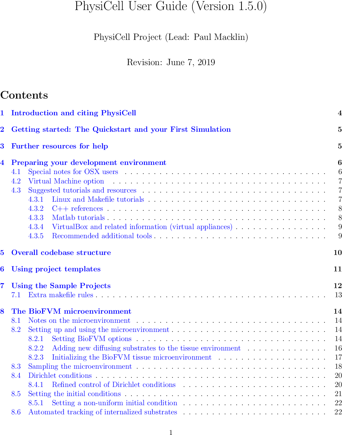 PhysiCell User Guide 1.5.0