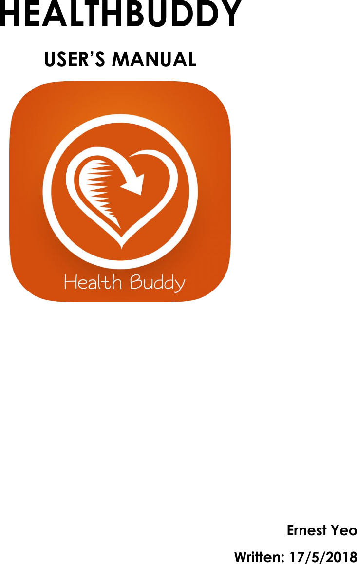 Healthbuddy User’s Manual User