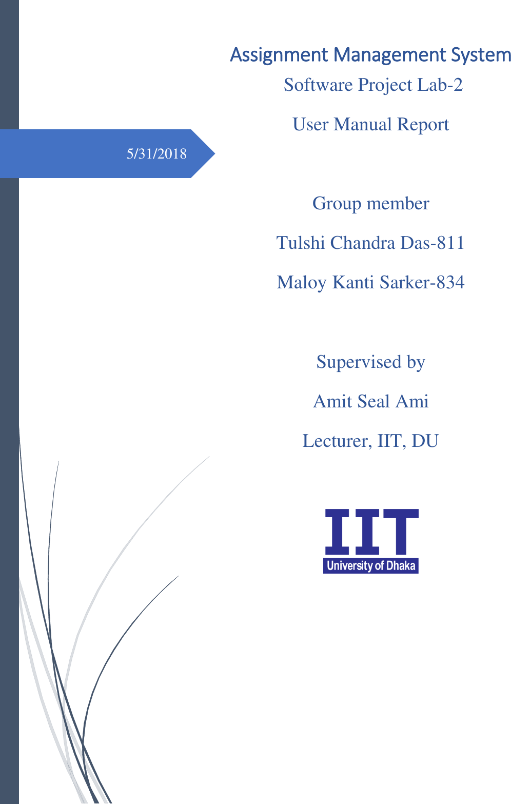 Assignment Management System User Manual