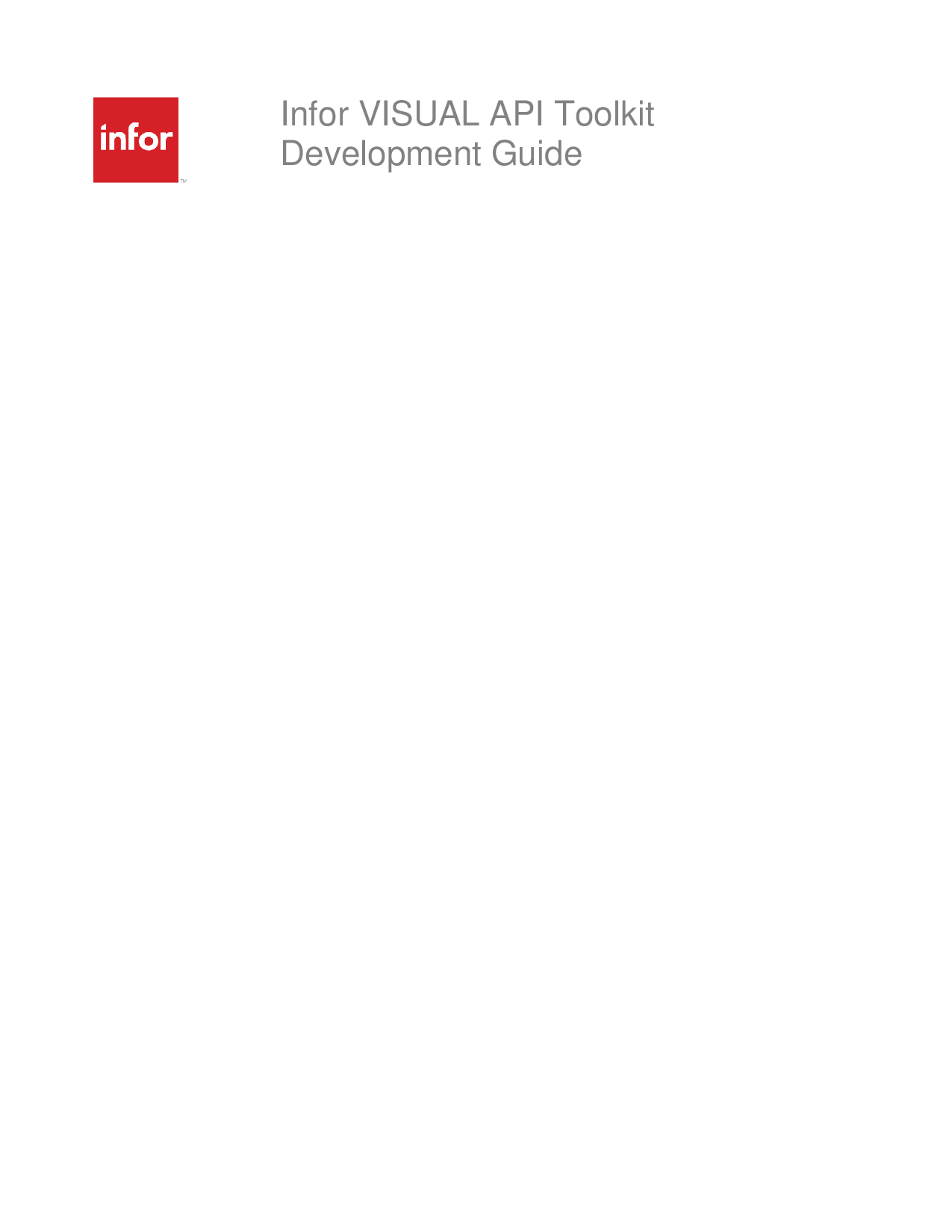 Development Guide VISUALToolkit
