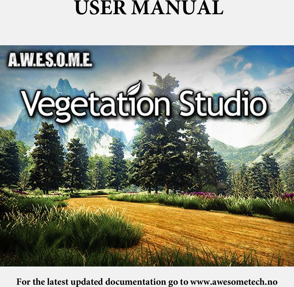 Vegetation Studio User Manual