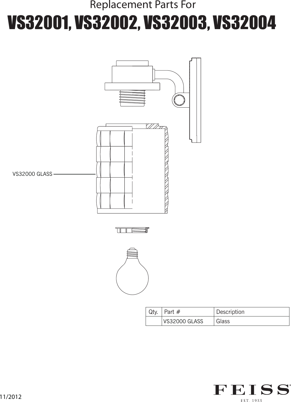 VS32001, VS32002, VS32003, VS32004_parts Vs3200 parts