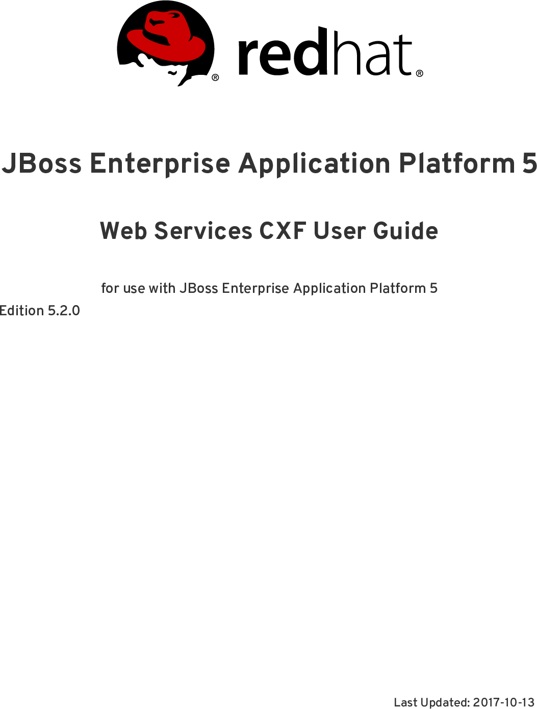 Web Services Cxf User Guide Red Hat