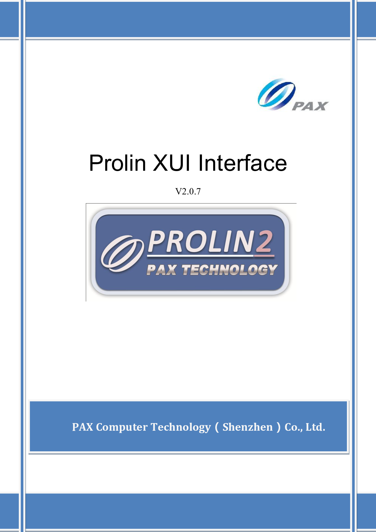 XUI Programming Guide 2 0 7