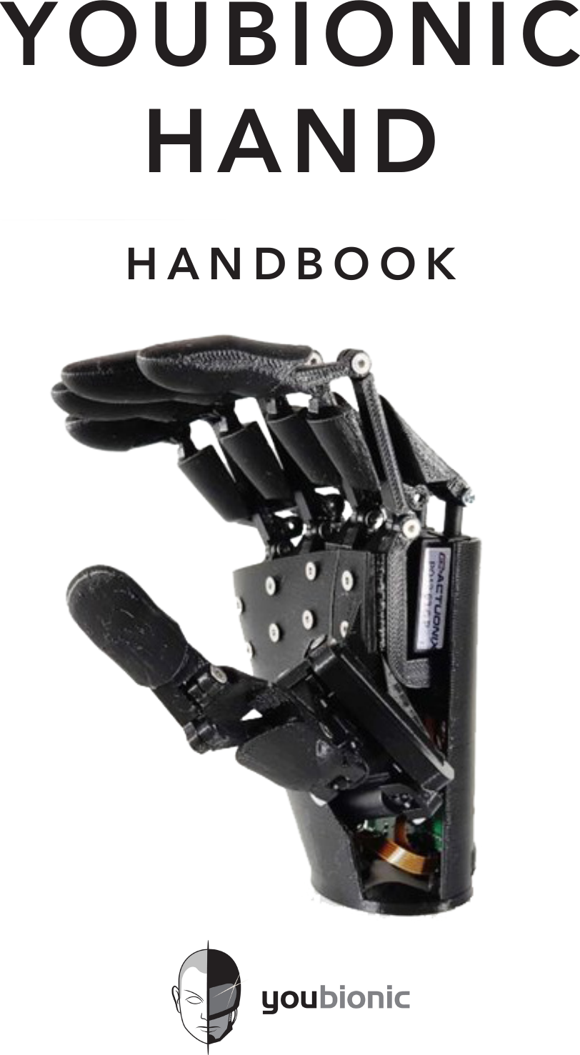 Youbionic Hand Handbook Assembly Instructions