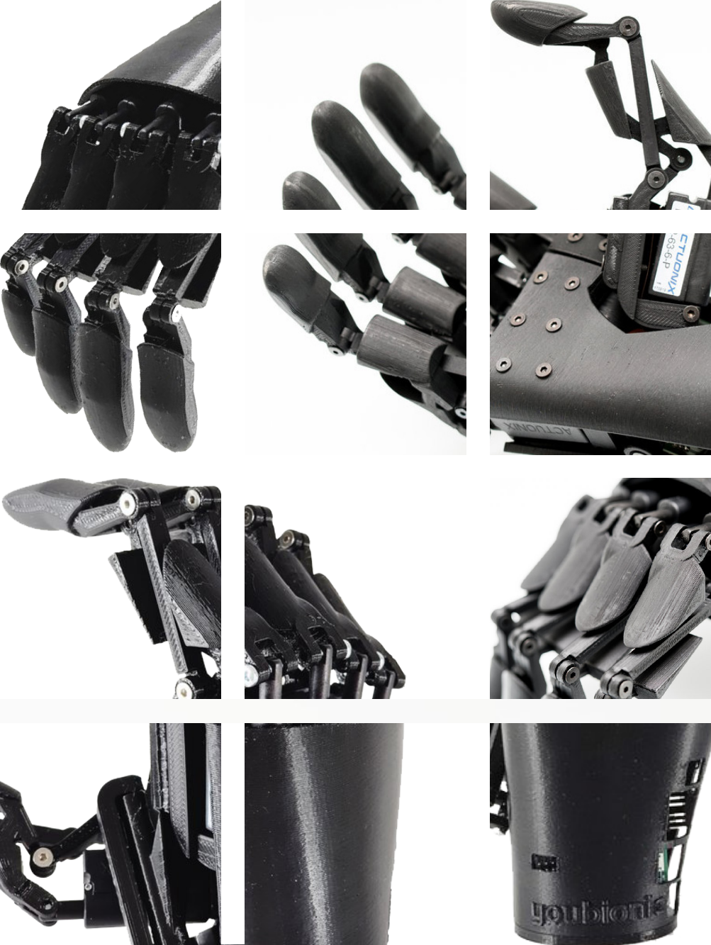 Youbionic Hand Handbook Assembly Instructions