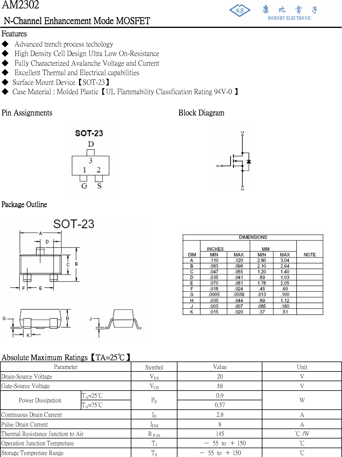 Am2302 datasheet