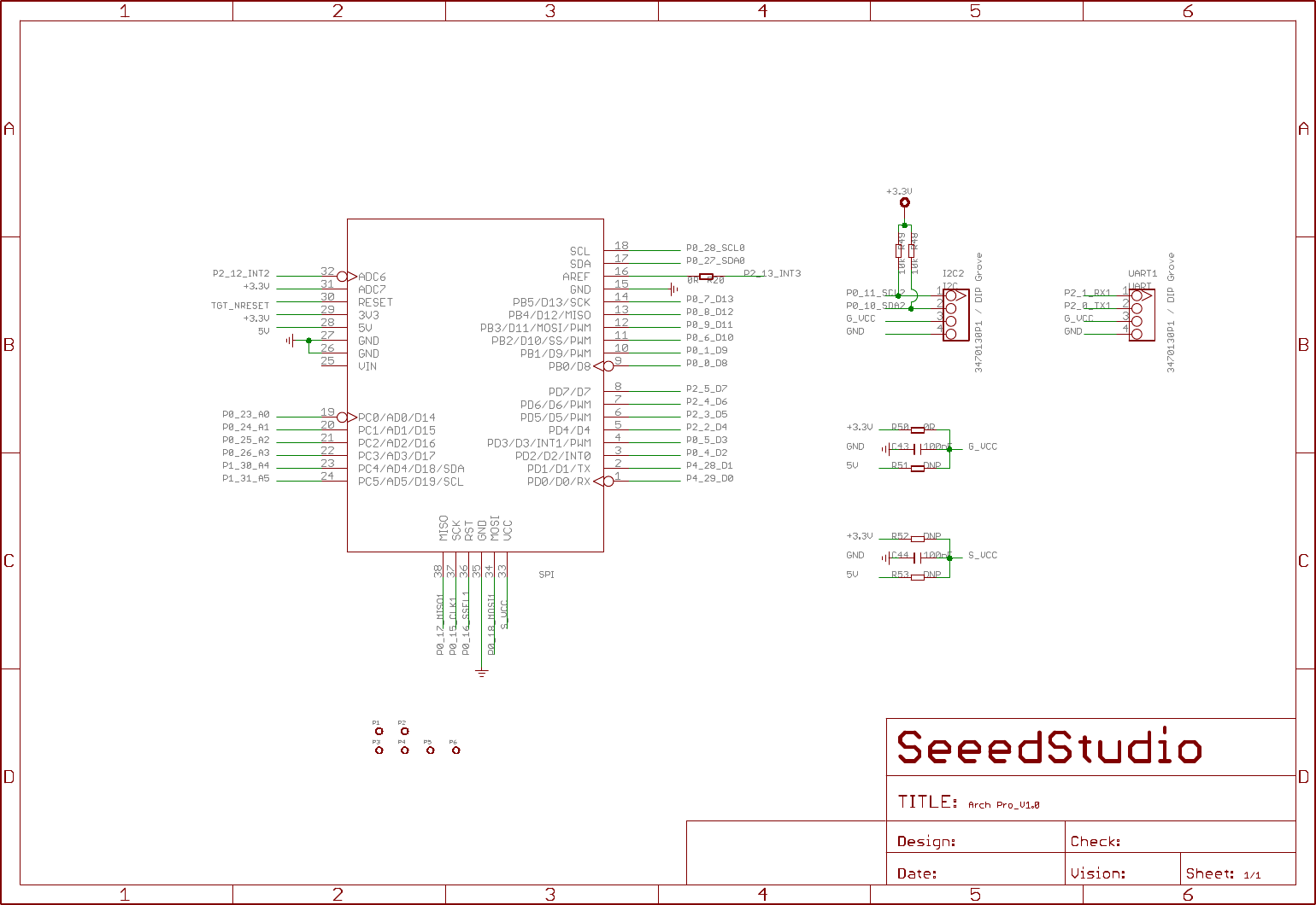 Arch Pro_V1.0.sch Pro V10 Schematic
