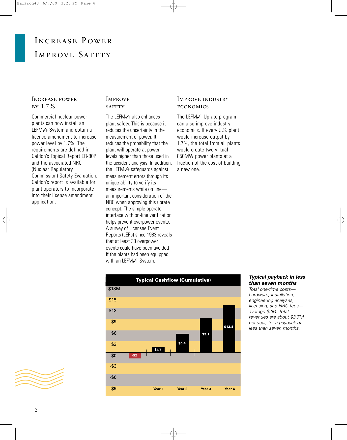 CALDON Check Plus User Summary Brochure checkplus program