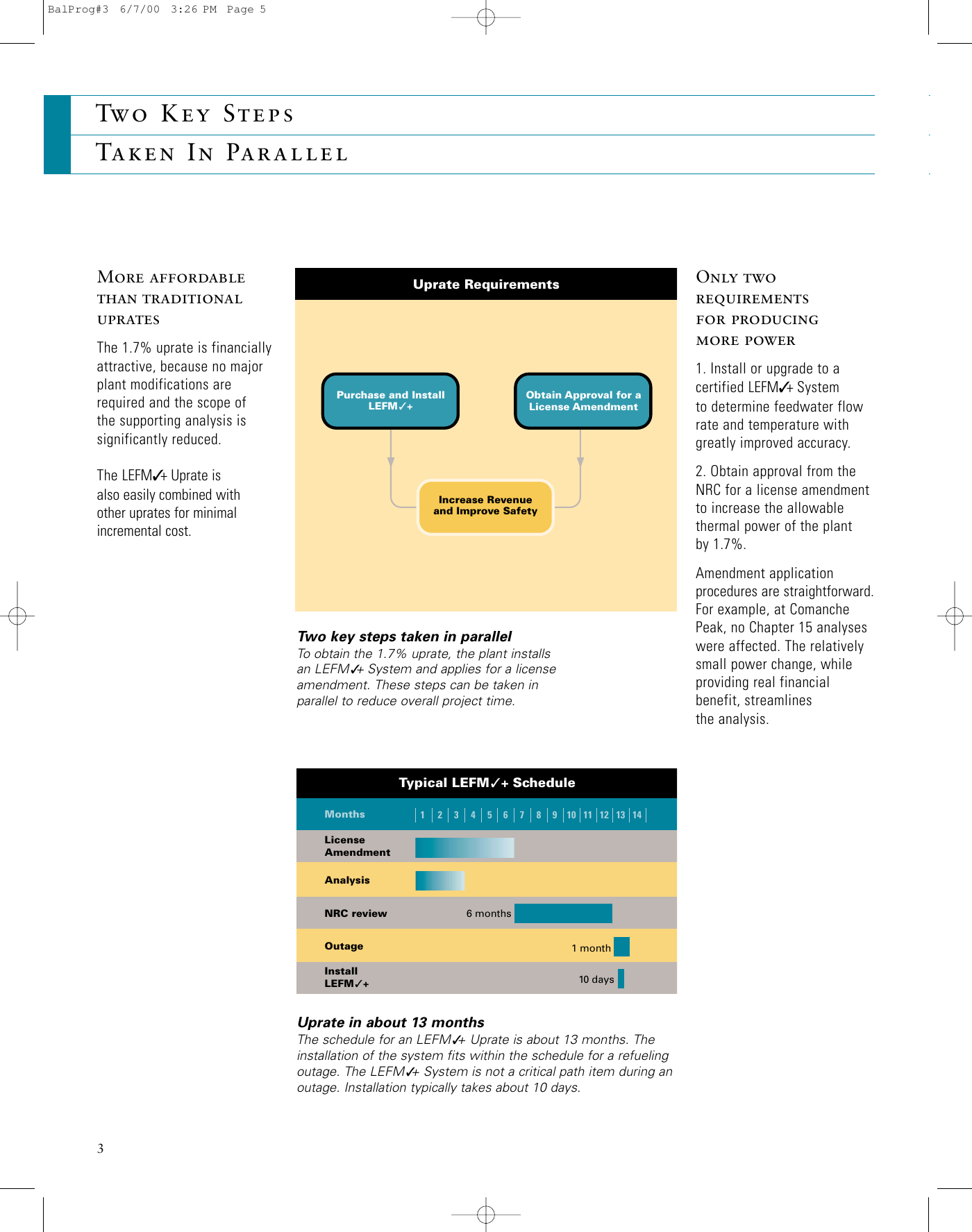 CALDON Check Plus User Summary Brochure checkplus program