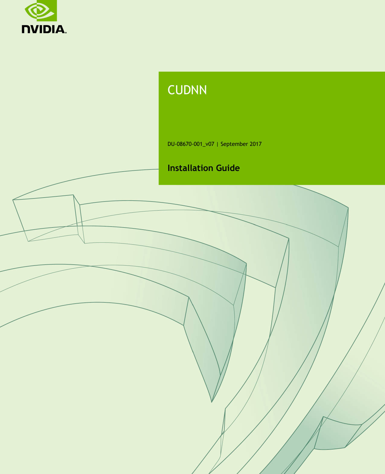 CuDNN Cu DNN Installation Guide
