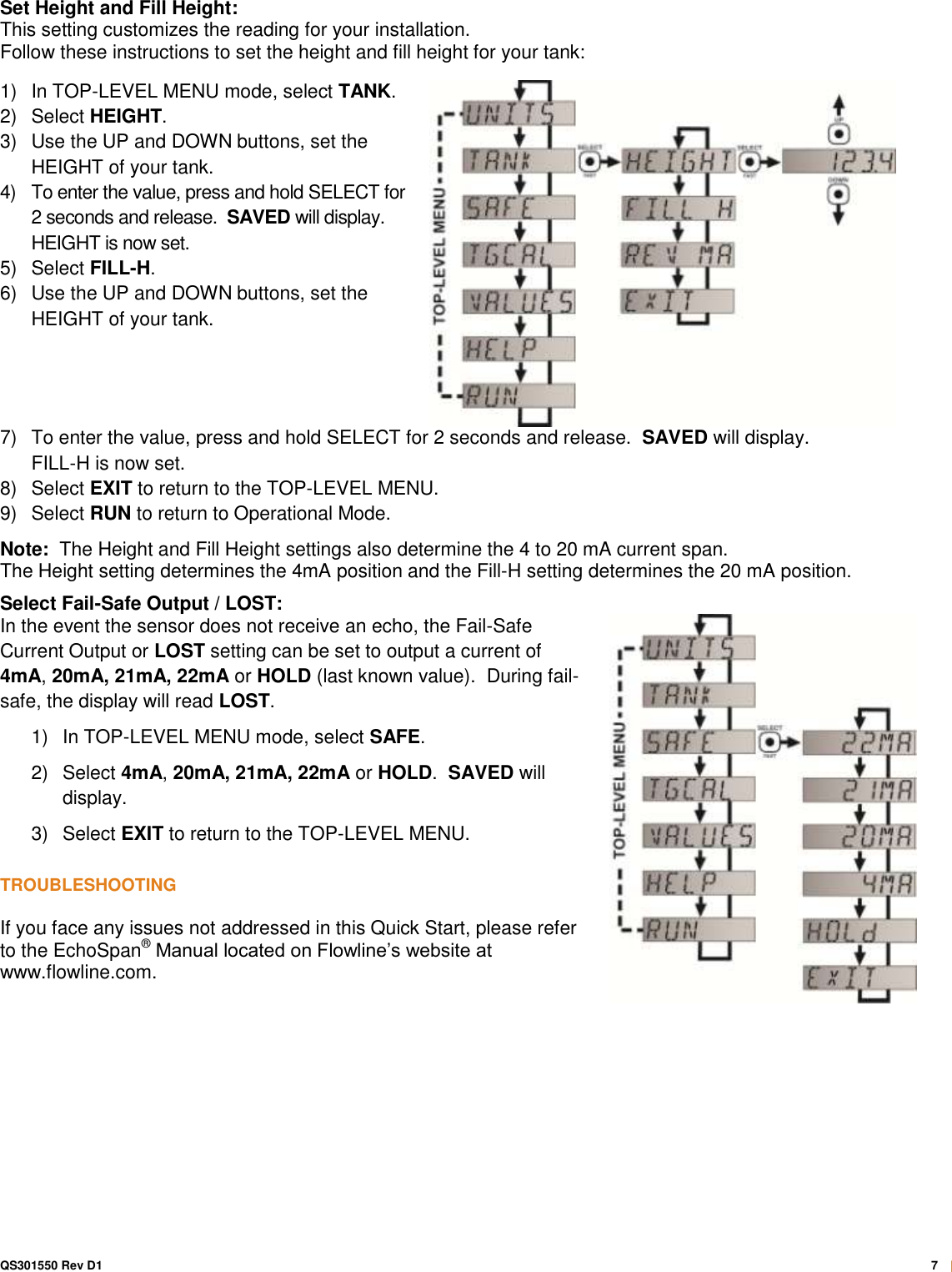 FEATURE Echo Span LU81, LU83, And LU84 Quick Start Guide Echospan Lu81 Lu83 Qsg