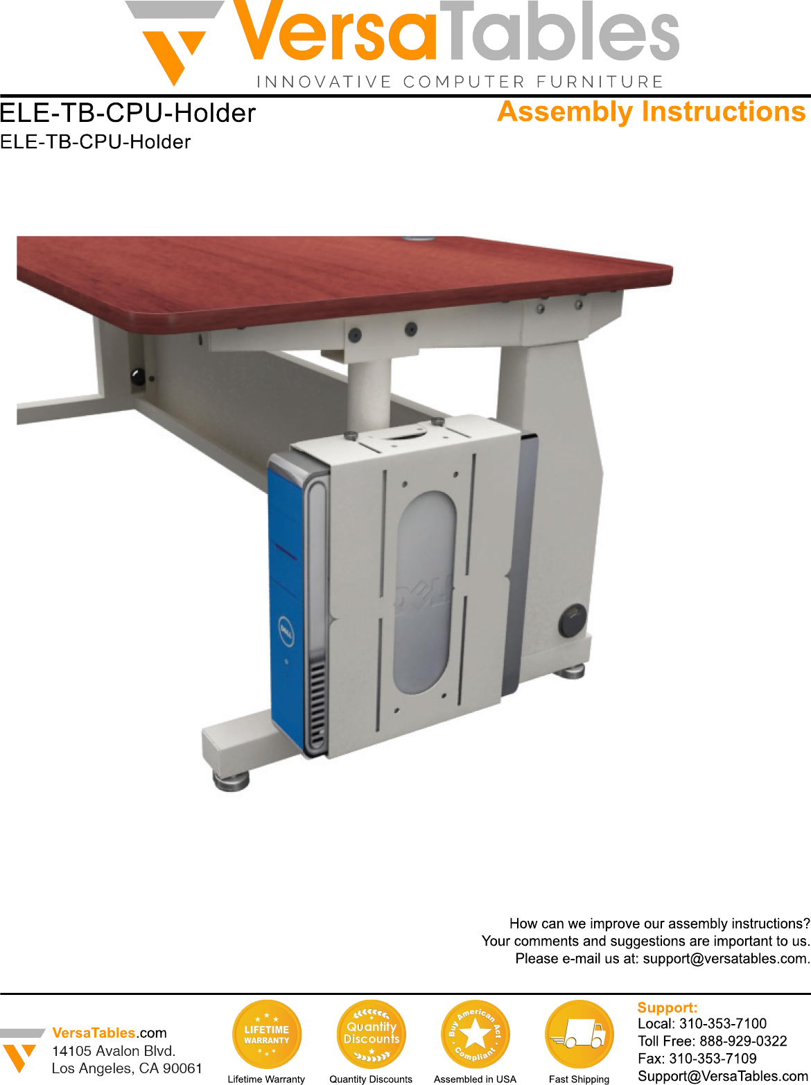 Ele tb cpu current instructions