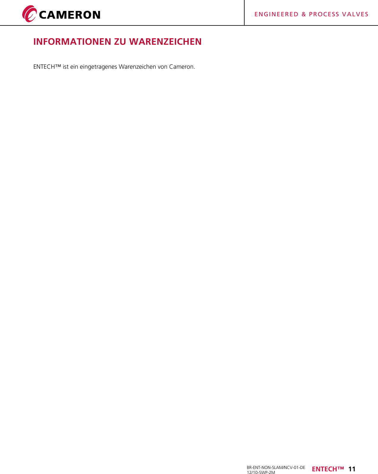 ENTECH Nozzle Check Valves Brochure German valve